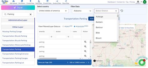 Download Parking Data In Shapefile Kml Mif 15 Gis Format Filter And Download