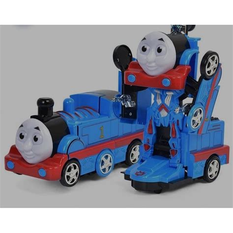 Trenuletul Thomas Se Transforma In Robot Cu Sunete Si Lumini EMAG Ro