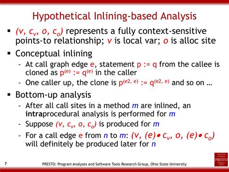 Ppt Merging Equivalent Contexts For Scalable Heap Cloning Based