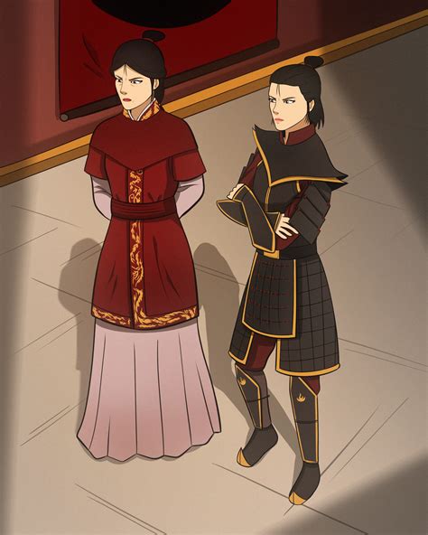 Rangi And Hei Ran The Rise Of Kyoshi By Kkachi95 On Deviantart