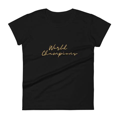 Womens Springboks Rugby World Champions 2023 Tee Threadz