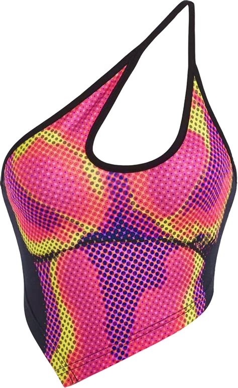 Evelust Women Y2k Crop Tank Tops Sexy 3d Body Heat Map Summer One