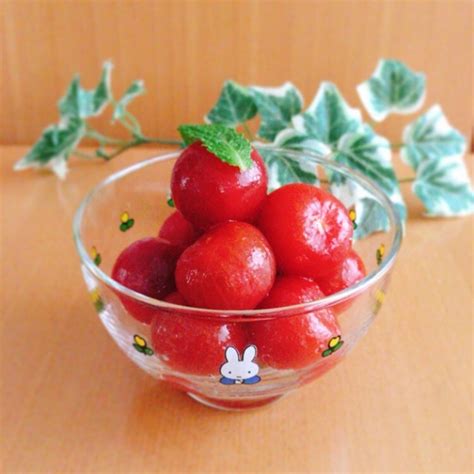 ミニトマトハニーマリネ By Pimomo 【クックパッド】 簡単おいしいみんなのレシピが357万品
