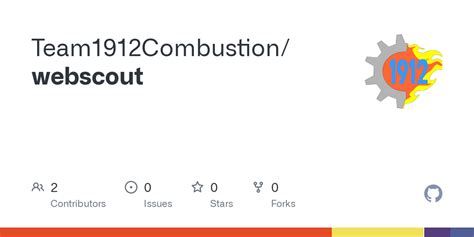 Github Team1912combustionwebscout