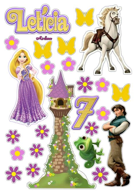 Rapunzel Enrolados Bolo rapunzel Festa de aniversário rapunzel