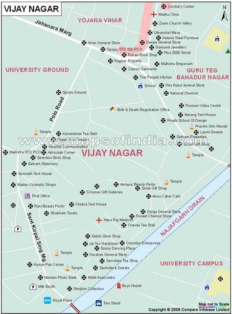Vijay Nagar Map