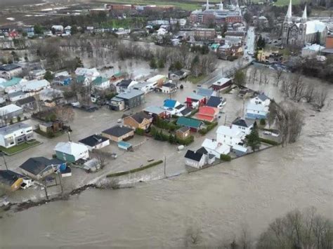 Flooding Forces Hundreds Of Evacuations As Quebec Towns Declare States