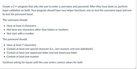 Solved Create A C Program That Asks The User To Enter A
