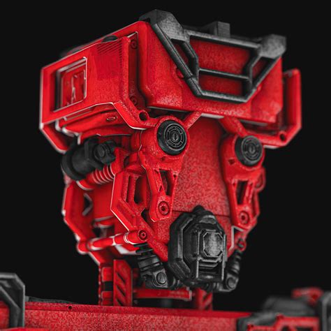 Kitbash Robot On Behance