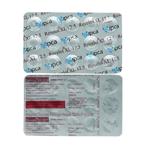 Revelol Xl 125 Tablets Uses Side Effects Price Apollo Pharmacy