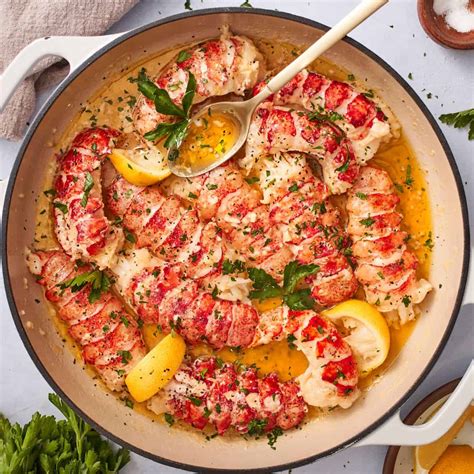 Butter Poached Lobster A Full Living