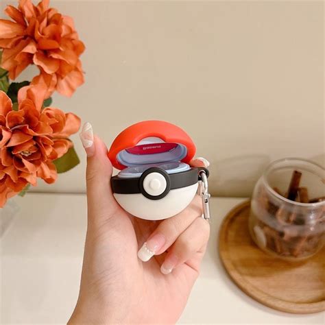 Jual Ready Casing 3d Case Baseus Bowie Wm02 Tws Pokemon Pikachu Pokeball Casing Bluetooth