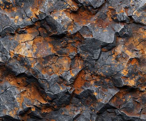 Close Up Of Tree Bark With Rust Stock Illustration Illustration Of