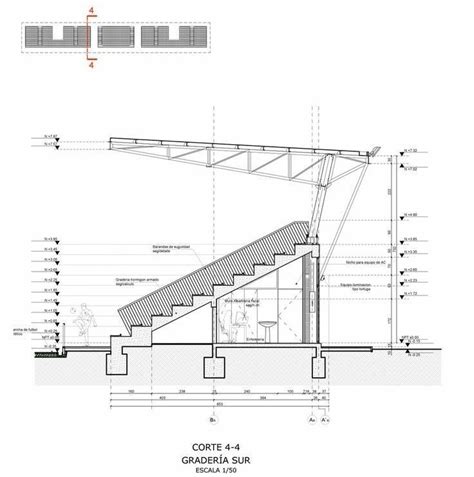 Diseño De Estructura De Acero Para Gradas De Estadio Edificios Con