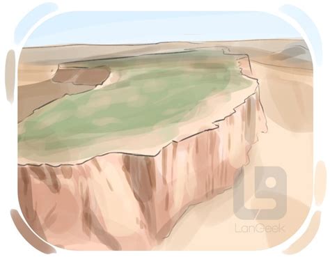 Definition And Meaning Of Plateau Langeek