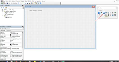 membuat textbox pada form excel vba sunarto s kom