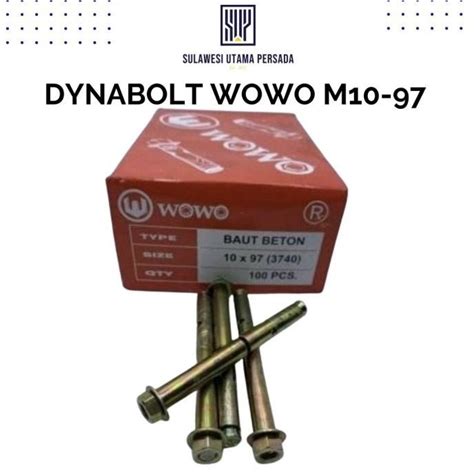 Jual ] Dynabolt M10 X 97 Baut Beton Shopee Indonesia