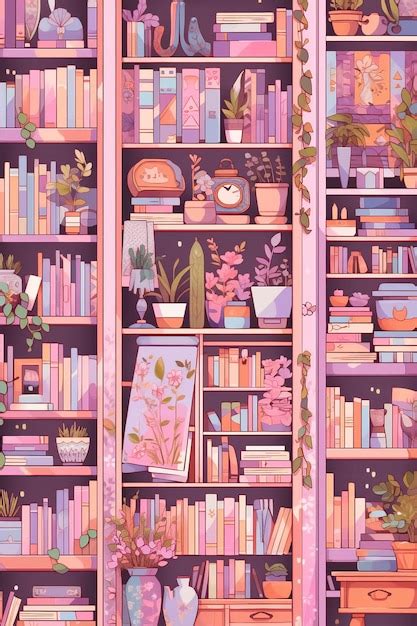Animated Bookshelf