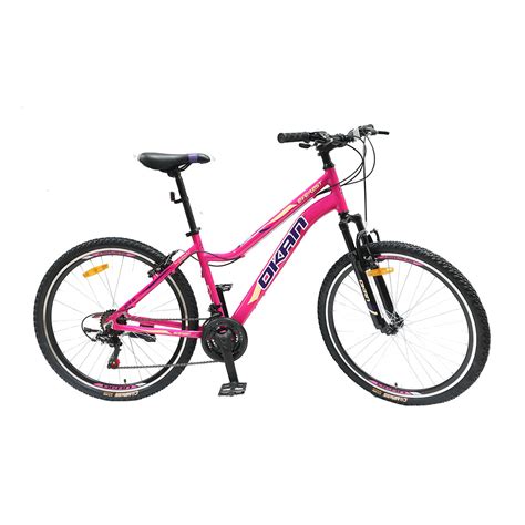 Bicicleta Okan Everest Rodado 275 M Aluminio Fucsia 21 Velocidades — Netpc