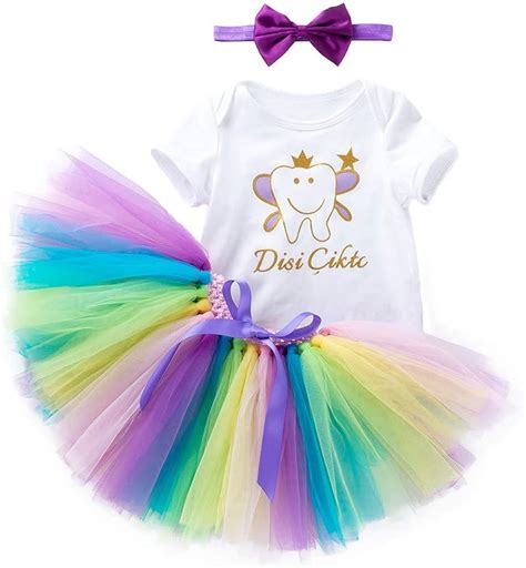 Wanshop Conjunto de Vestido de tutú para niña recién Nacida Vestido de Princesa tutú con