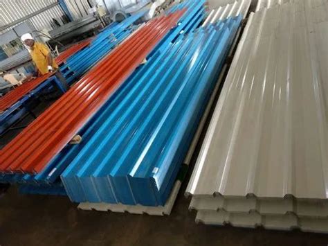 AMNS INDIA Colour Coated Roofing Sheet At 70 Kg Roofing Sheet In