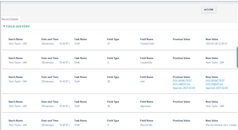 Enable Field History Audit Log