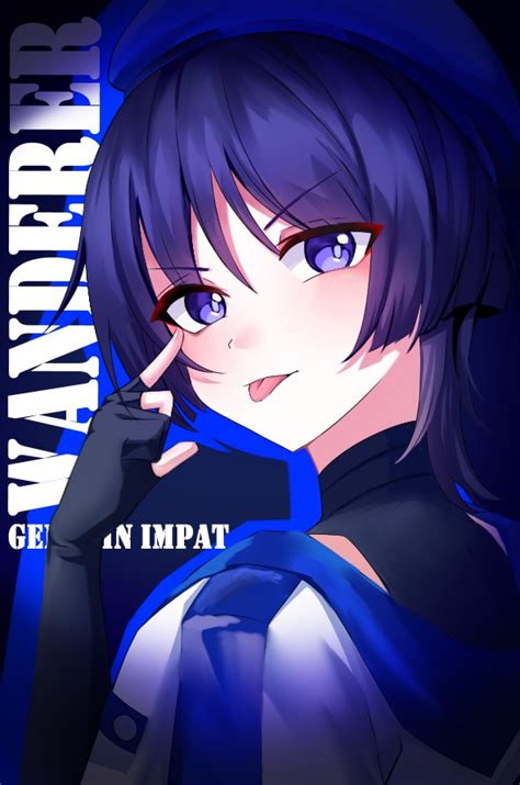 Scaramouche And Wanderer Genshin Impact Drawn By Byeolbichnyanyang