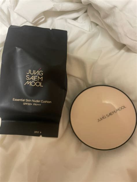 정샘물 스킨누더쿠션 페어라이트 당근 중고거래