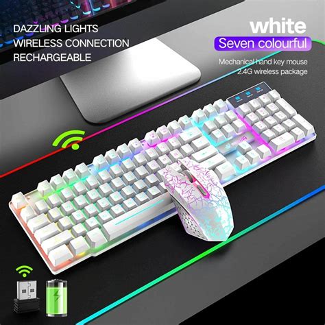 Wireless Lighted Computer Keyboards