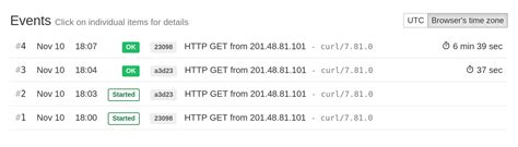 Measuring Script Run Time Healthchecks Io