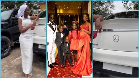 Gorgeous Mum Of Four Flaunts Mercedes Benz She Received As Push T