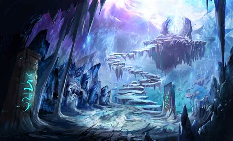 Ice Cave Concept By Xeikth On DeviantArt