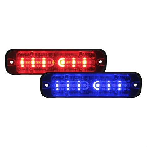 CODE 3 Emergency Vehicle Area Light Blue Red Warning Light 421F18 ULTMC RB Grainger