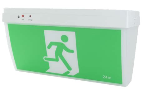 Ceiling Mount LED Exit Light Antec Construction