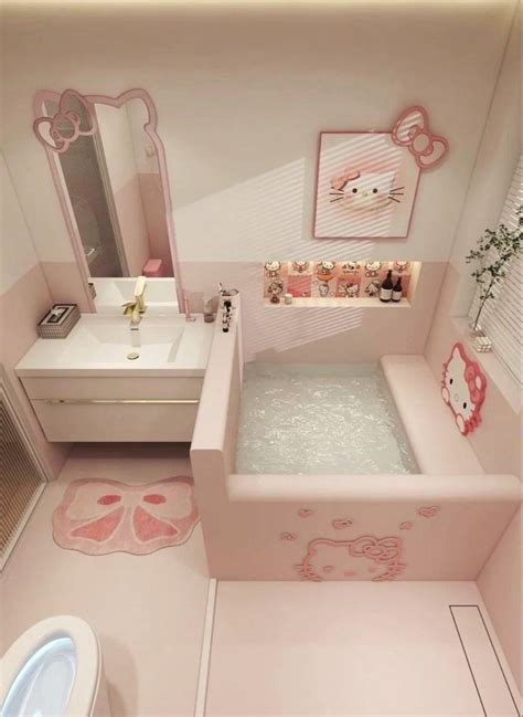 Hello Kitty Room Decor Hello Kitty Bathroom Hello Kitty Rooms Hello