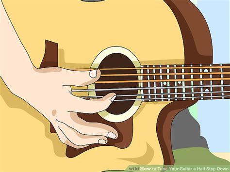 The 3 Best Ways To Tune Your Guitar A Half Step Down Wikihow