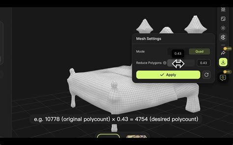 3 useful meshy features you might not know optimize 3d models for
