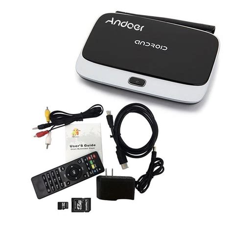 Andoer Cs 918t Smart Android 44 Tv Box Rockchip Rk3128 Quad Core Arm