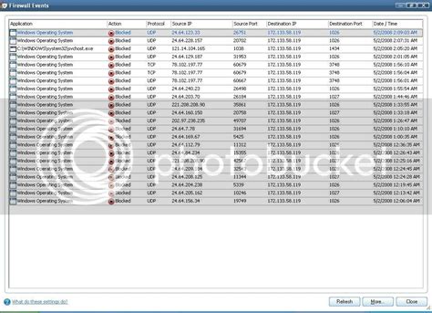 What Are These Firewall Events Screenshots Leak Testingattacks