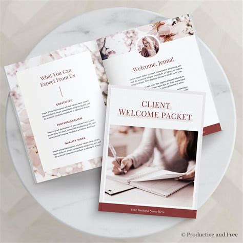 8 Must Have Details To Include In Your Client Welcome Packet — Productive And Free Welcome