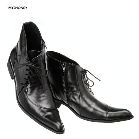 High Quality Cow Leather Comfortable Genuine Leather Men Shoes Pointed