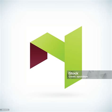 현대적이다 알파벳 H 아이콘크기 평편 디자인 요소 및 템플릿 0명에 대한 스톡 벡터 아트 및 기타 이미지 0명 2015년 3차원 형태 Istock