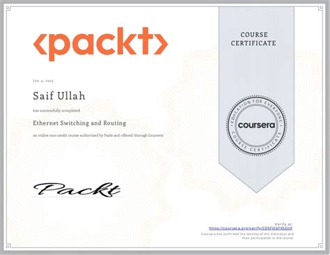 Networking Ethernet Routing Coursera Cisco Itlearning