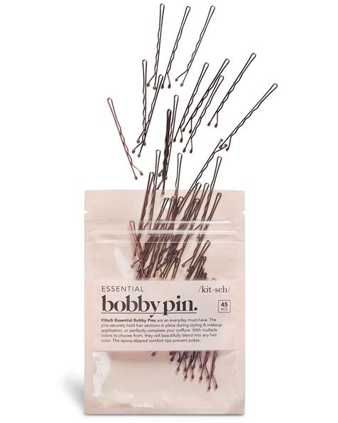 Kitsch Mini Bobby Pins For Women Hair Strong Bun Hold Styling