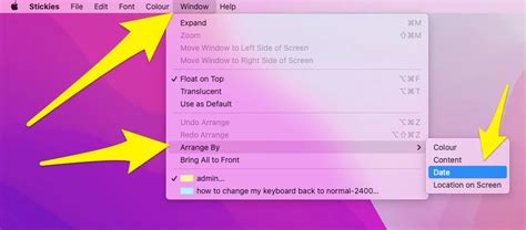 Sticky Notes Disappeared On Mac Sonoma How To Fix