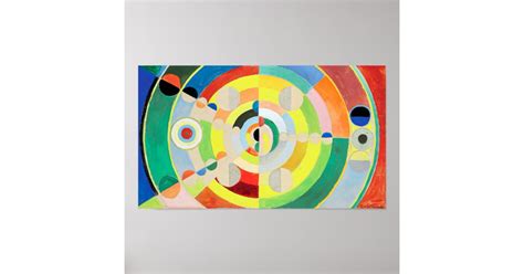 Disc Relief Robert Delaunay Poster Zazzle