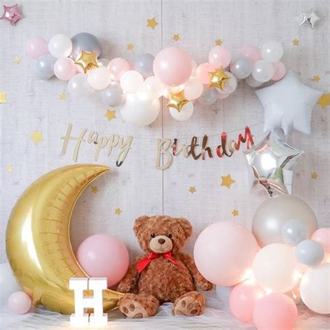 100均の風船全29種ダイソーセリアなど店別厳選飾り付け例 作り方も YOTSUBA よつば Baby Birthday