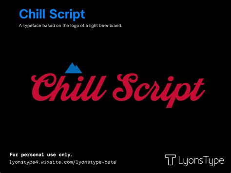 Chill Script Font