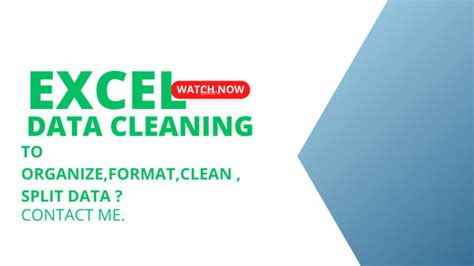 Clean Organize Merge Split And Format Excel Data By Ismail