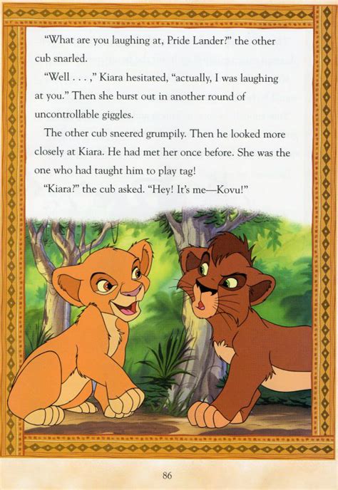 The Lion King Kiara And Kovus Cubs